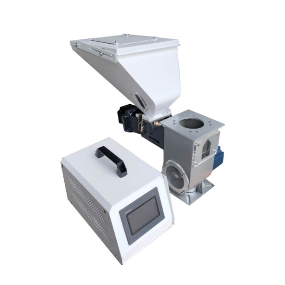 Single and two-colour metering volumetric masterbatch mixing machine ...